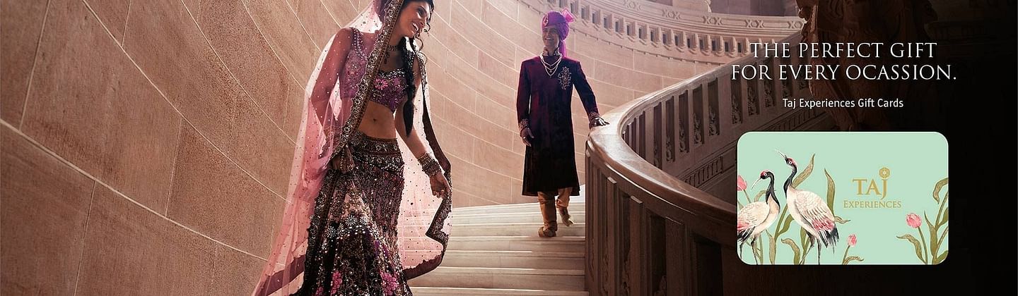 10% off on Taj Hotels Gift Cards with VISA — MilesCop Travel Rewards