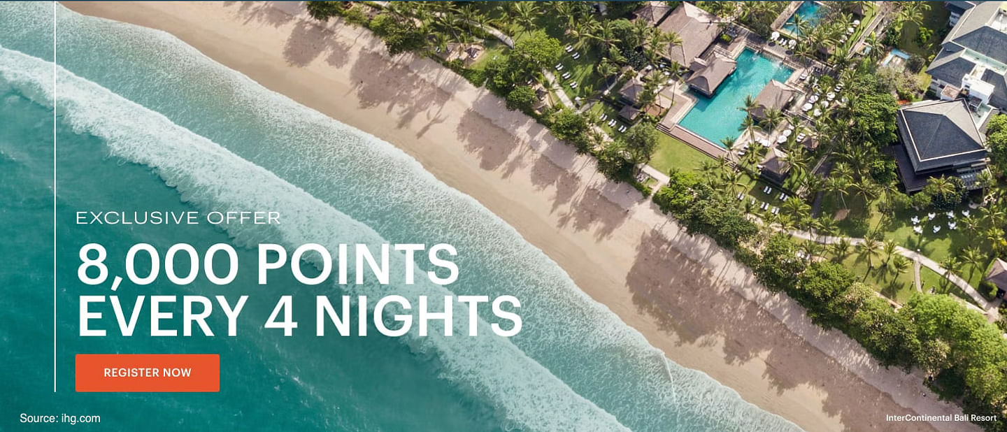 IHG's targeted bonus points promotions return with up to 8000 bonus ...