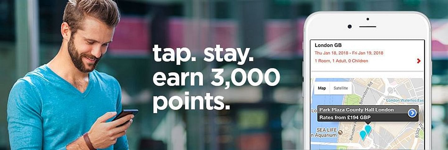 3,000 bonus points for stay booked through App. — MilesCop Travel Rewards