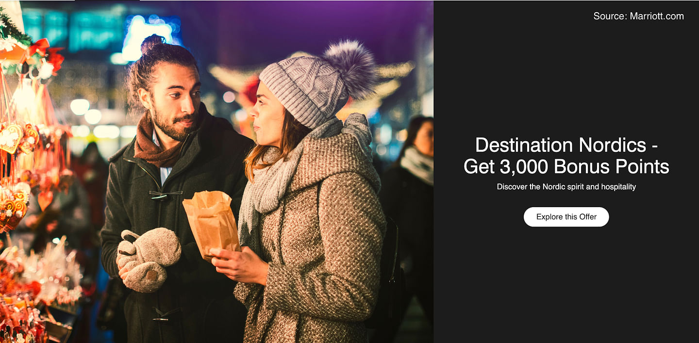 Get 3000 bonus points at Marriott hotels in the Nordic countries ...